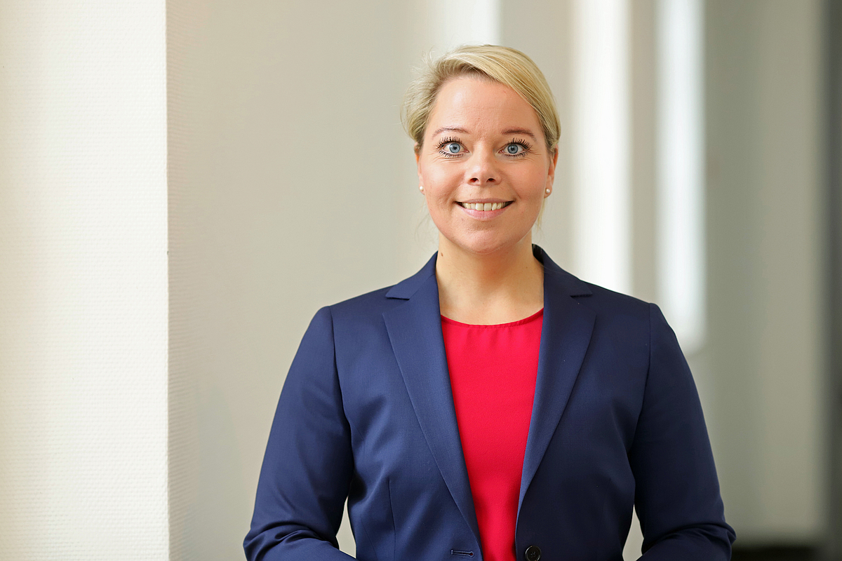 Anja Heeger leitet die Bereiche Digitalisierung und Personal ...